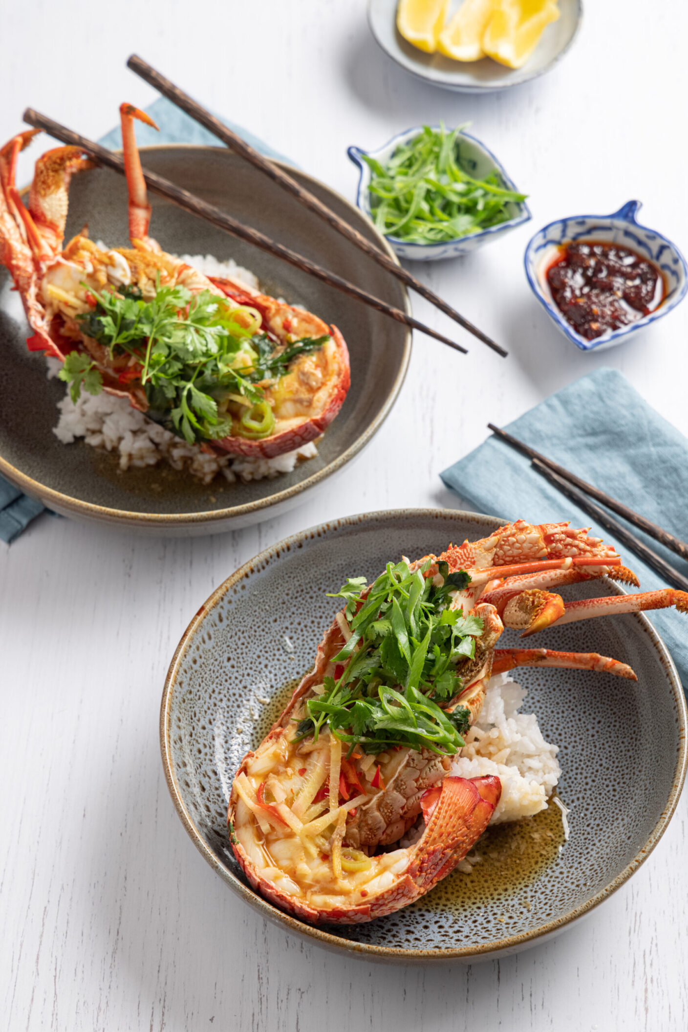 Recipe: Steamed ginger and chilli Southern Rock Lobster - FIFTY+SA